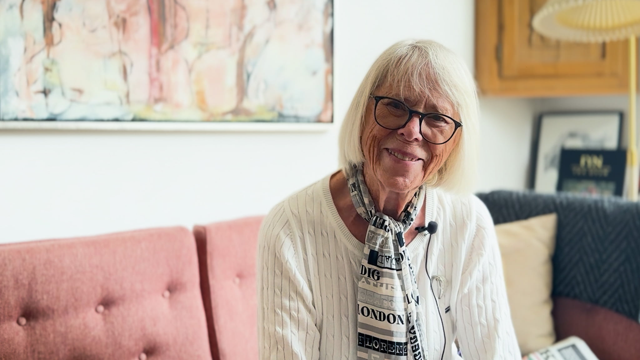 Anna Lise, der bor på Fribo Holte, nyder at være kommet tæt på sine børn